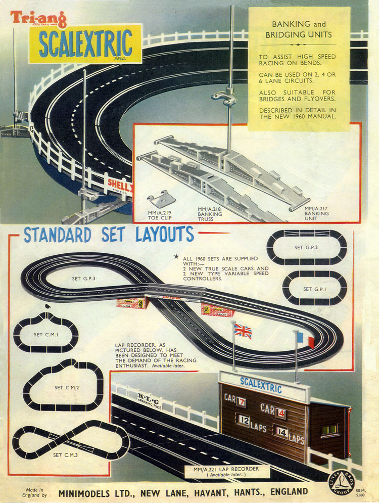 Catalogue 1960 - SCALEXTRIC